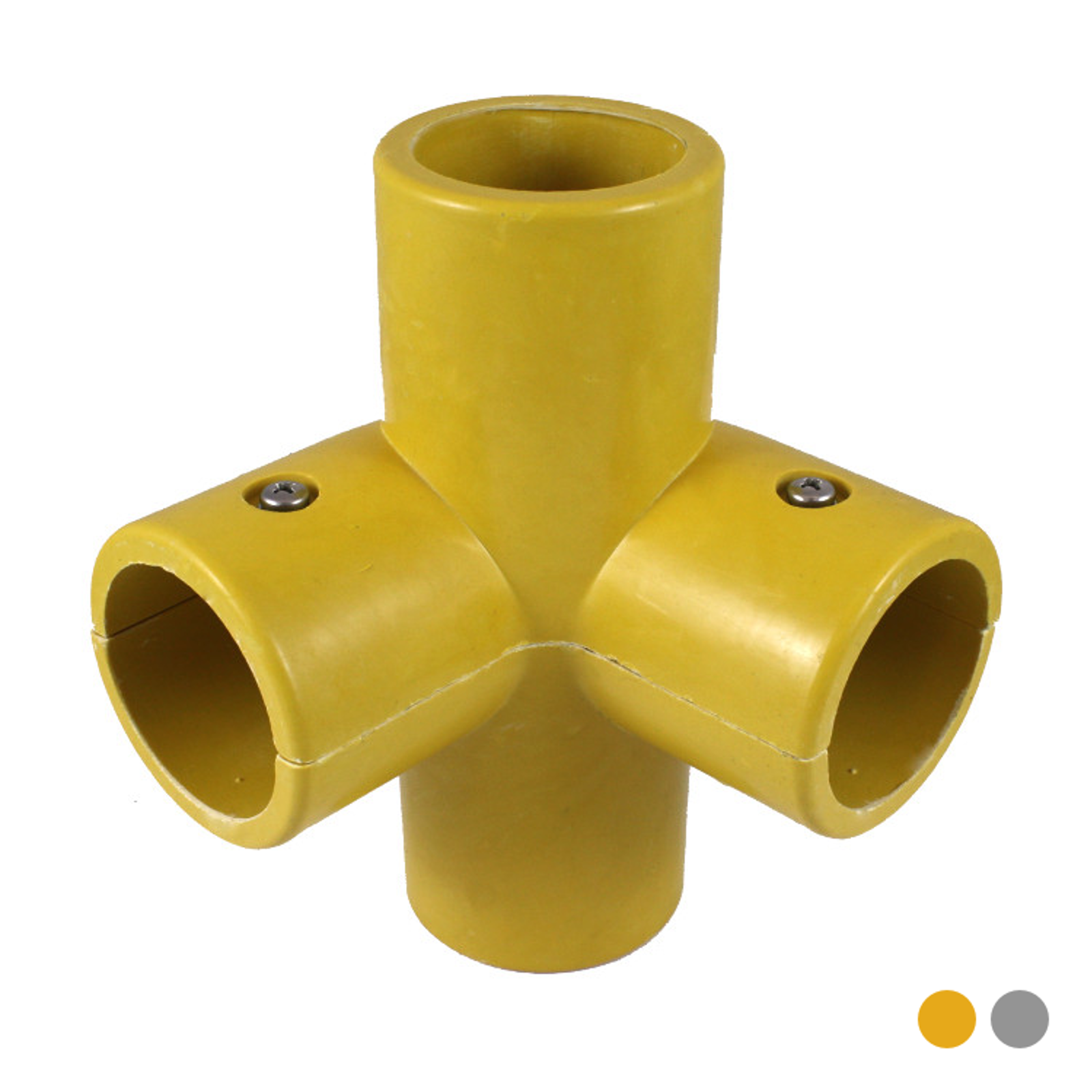 Interclamp® FRP / GRP F116 - Corner (Middle Rail) Fitting