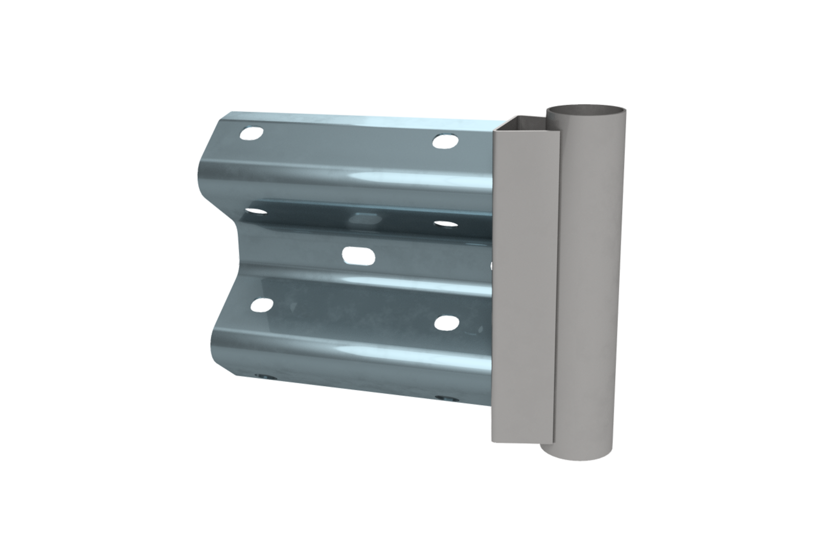 Pedestrian End for Armco Type Crash Barriers