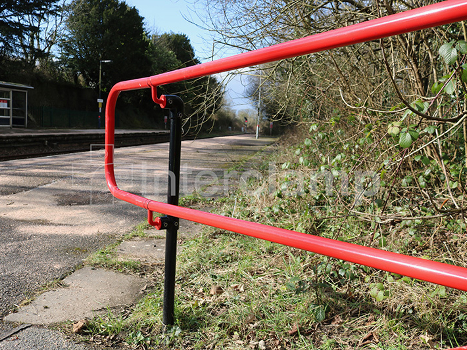 Railway Station Interclamp Disability Handrails
