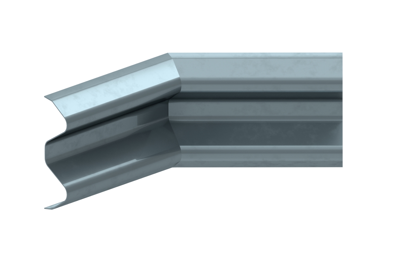 Armco Type Crash Barrier 135 Degree Internal Corner