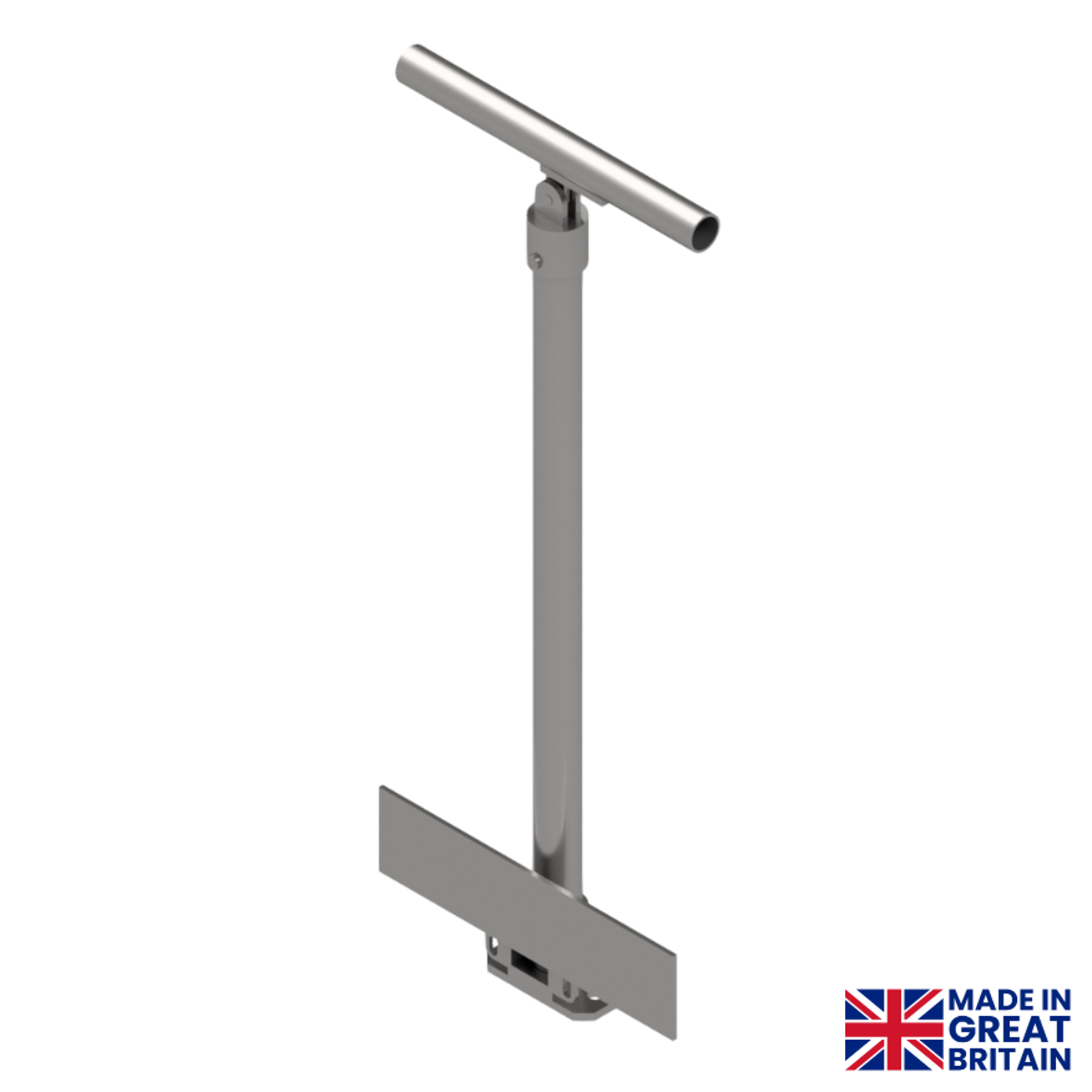 Interclamp® Safety Post 5020 - DDA Assist Inline Single Rail Handrail ...