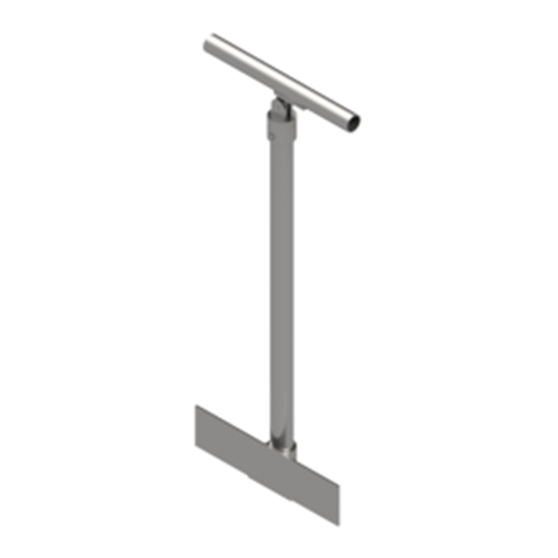 Interclamp® Safety Post 5020 - DDA Assist Inline Single Rail Handrail ...
