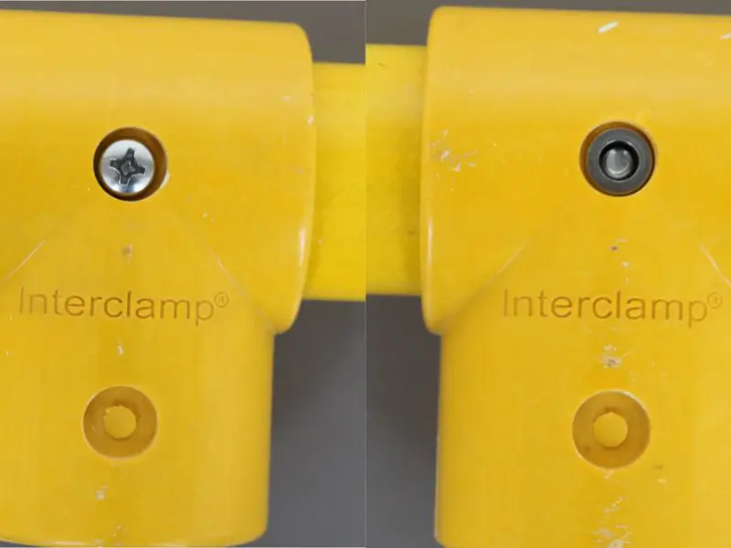 How to install Interclamp GRP using just a simple Rivet Nut