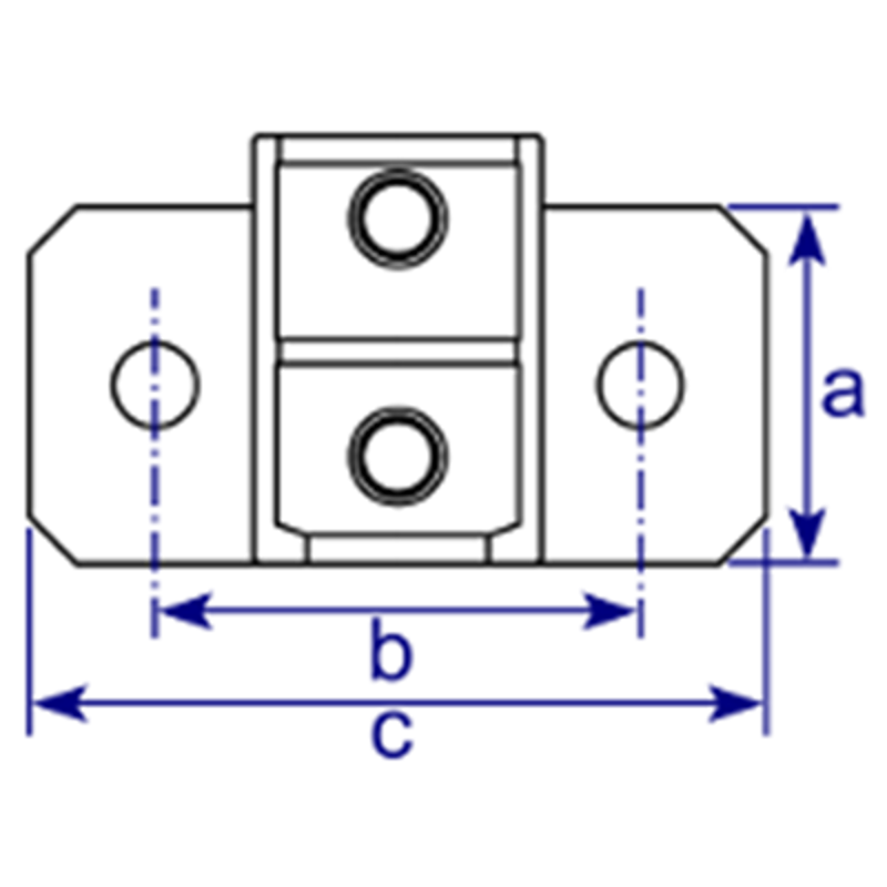Interclamp® Type 246 - Heavy-duty Side Palm