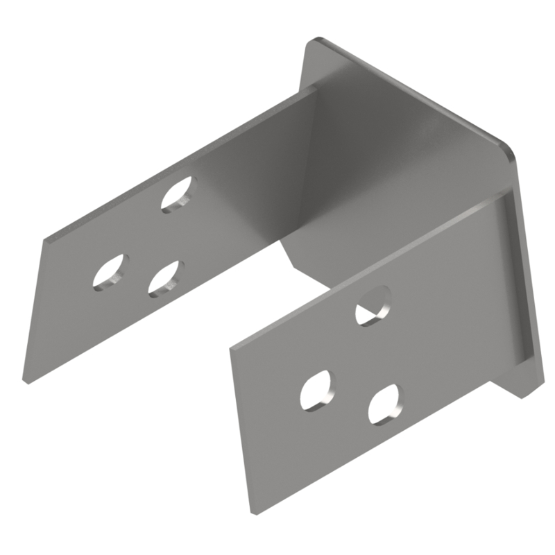 OBB End Plate for Open Box Beam Crash Barriers