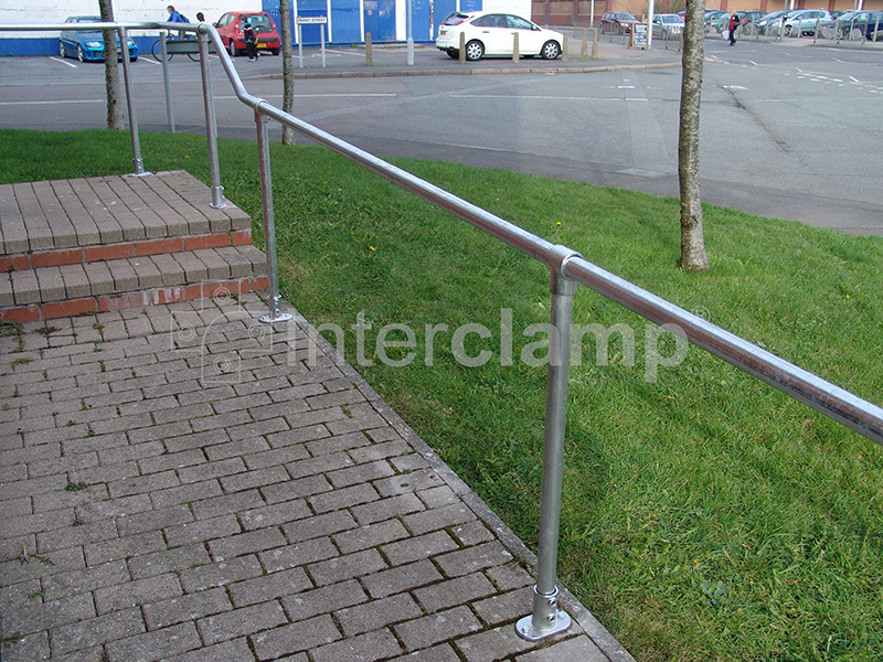 Interclamp Tube Clamp Handrailing Installation