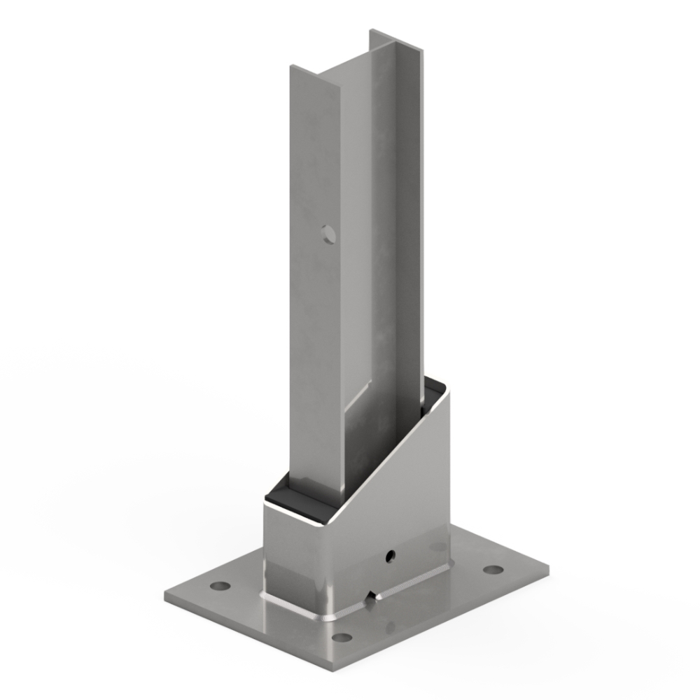 Bolt Down Posts for Armco Type Crash Barriers