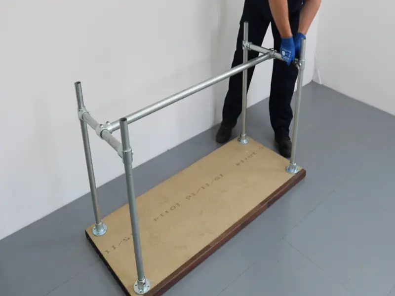 A basic guide on how to construct a key clamp table.