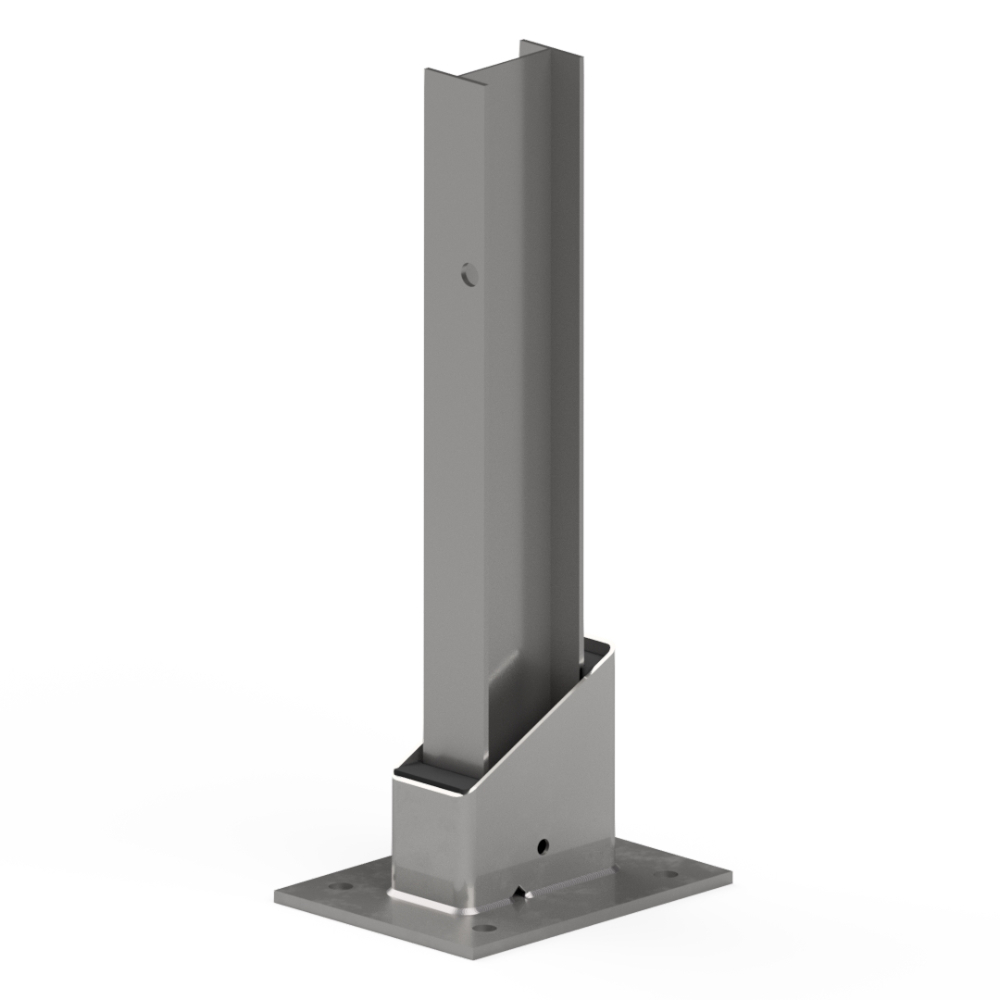 Bolt Down Posts for Armco Type Crash Barriers