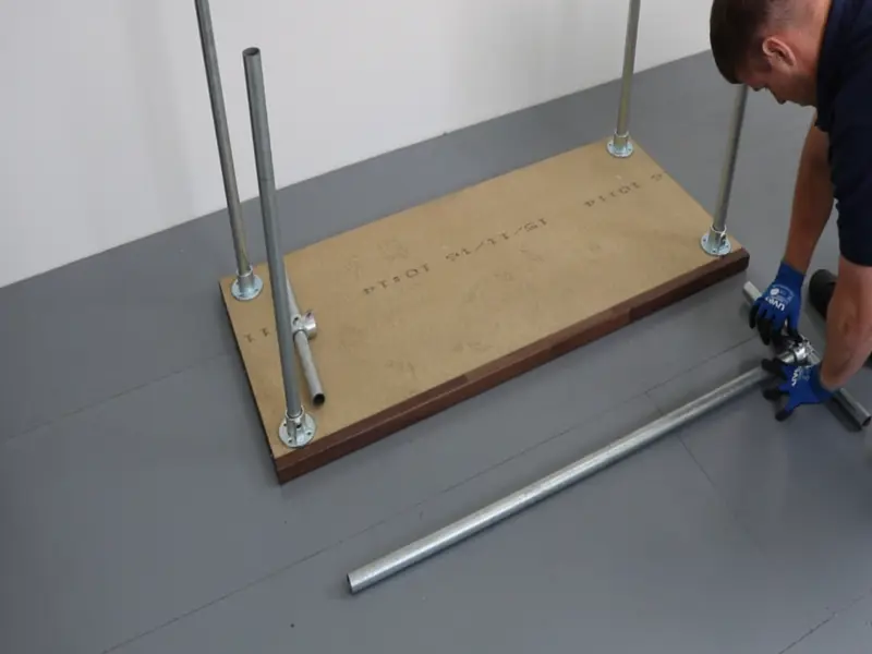 A basic guide on how to construct a key clamp table.