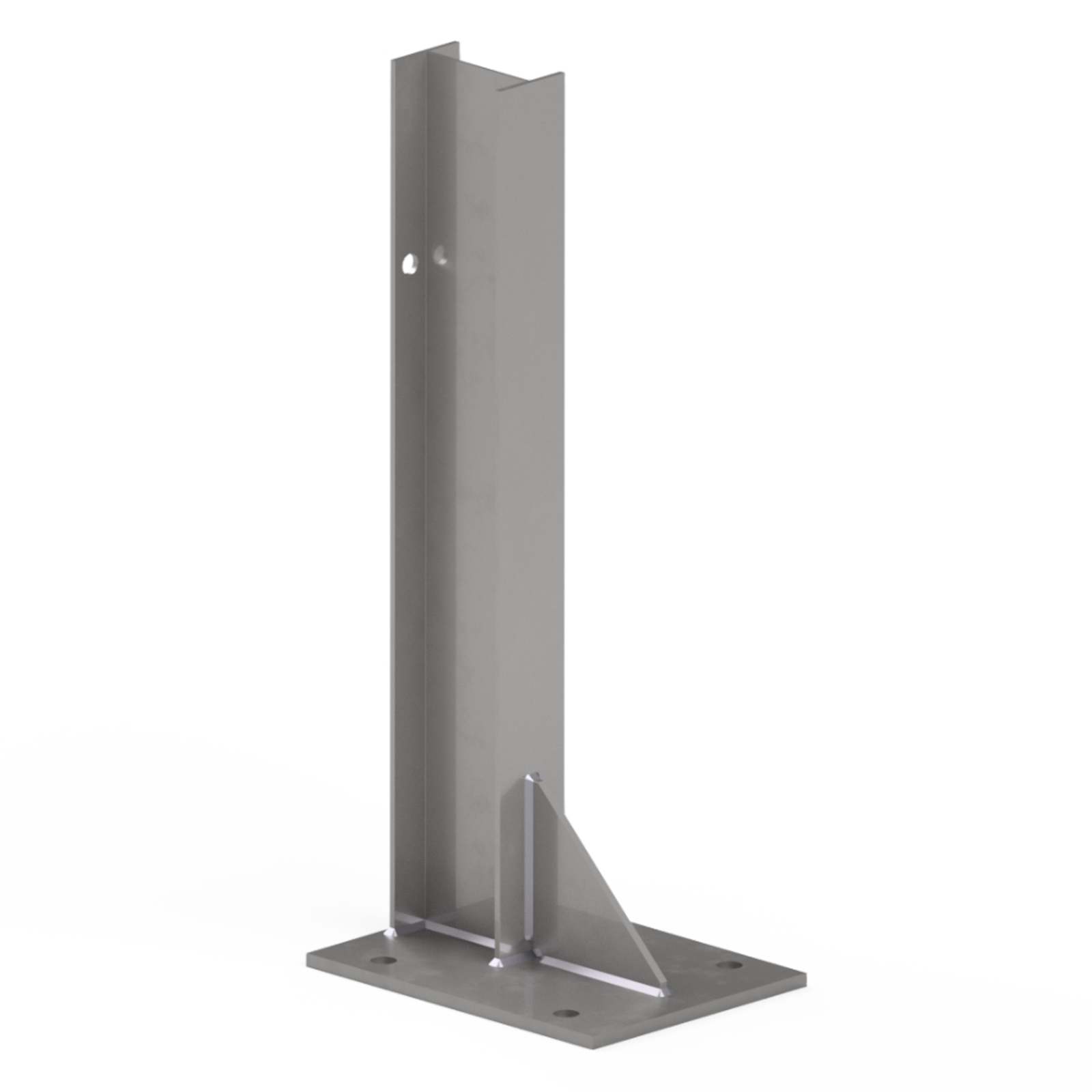 760mm Bolt Down RSJ Crash Barrier Post
