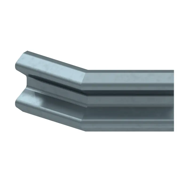 Armco Type Crash Barrier 135 Degree External Corner