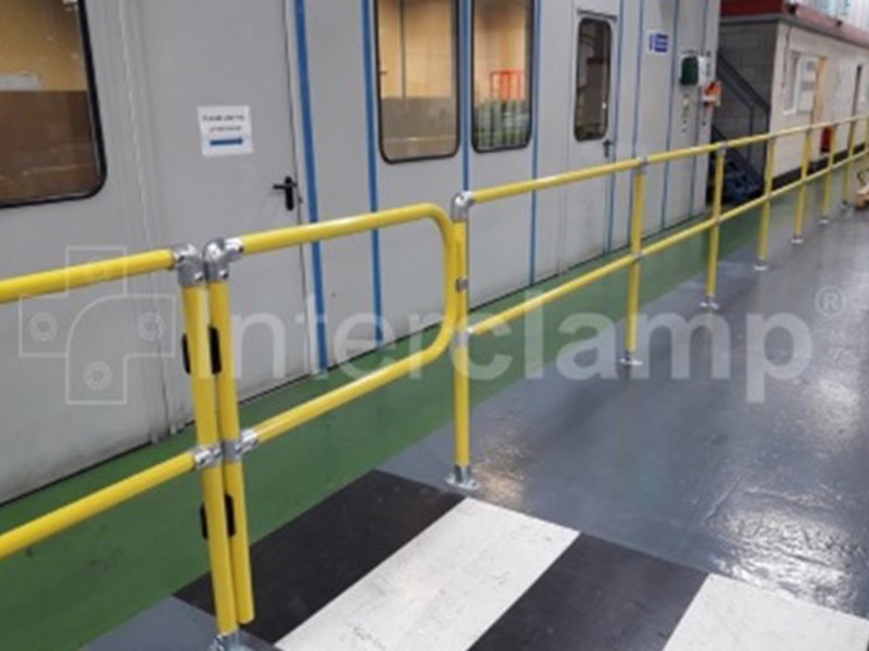 Interclamp® Safety Gate - Durable Self-Closing Safety Gate