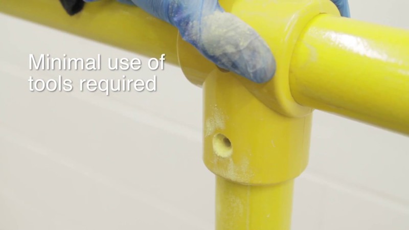 Interclamp® GRP Key Clamp Handrail Fittings