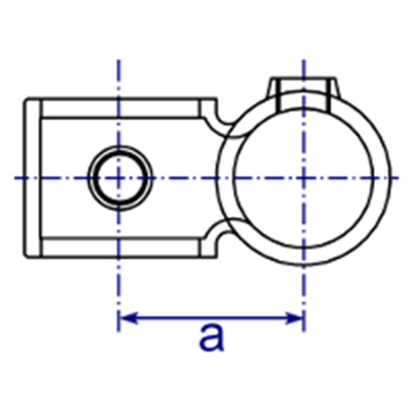 Interclamp® Type 161R - Reducing Offset Crossover