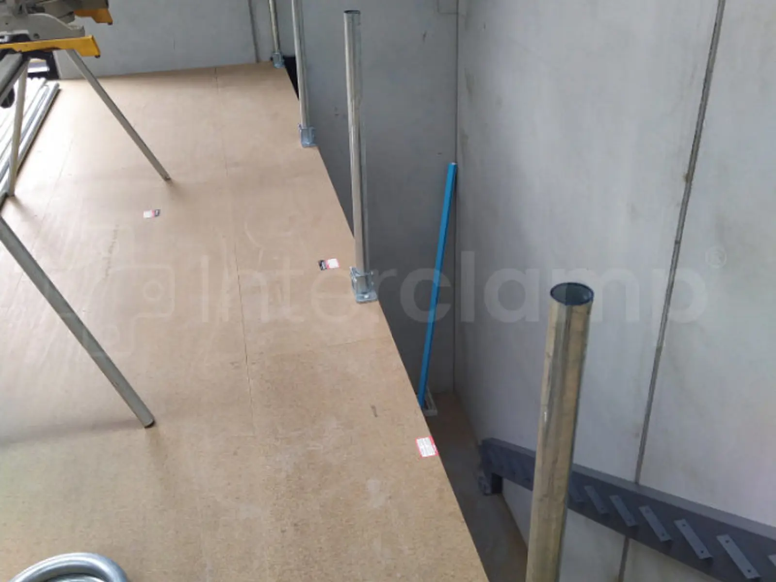 Interclamp Key Clamp Mezzanine Balustrade Installation