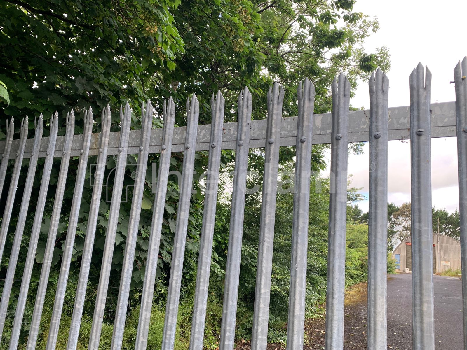 Interclamp Steel Palisade Fencing