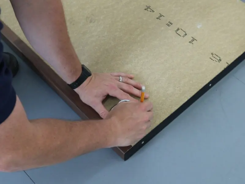 A basic guide on how to construct a key clamp table.