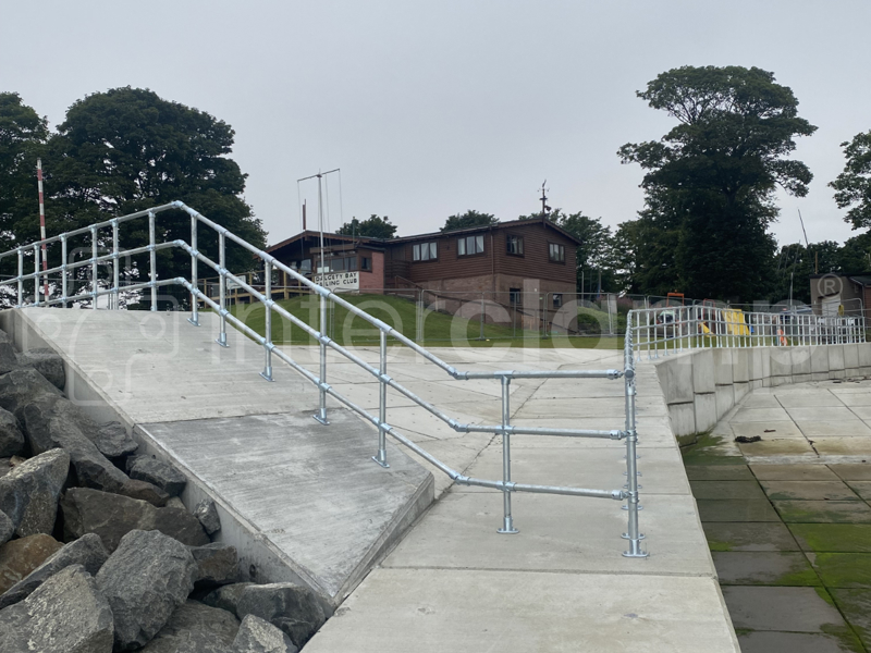 Safety Guardrail Installed at Dalgety Bay