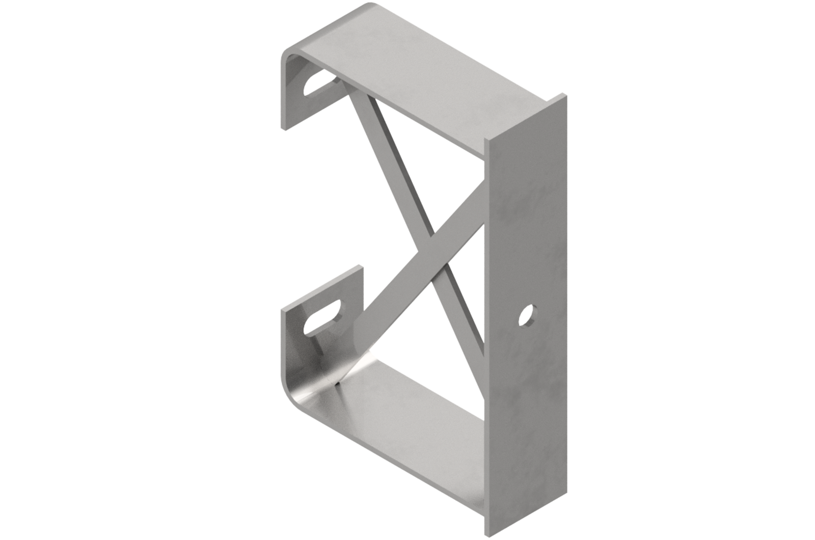 Offset Bracket Galvanised for Armco Type Crash Barriers