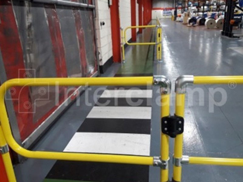Interclamp® Safety Gate - Durable Self-Closing Safety Gate Interclamp® Safety Gate - Durable Self-Closing Safety Gate